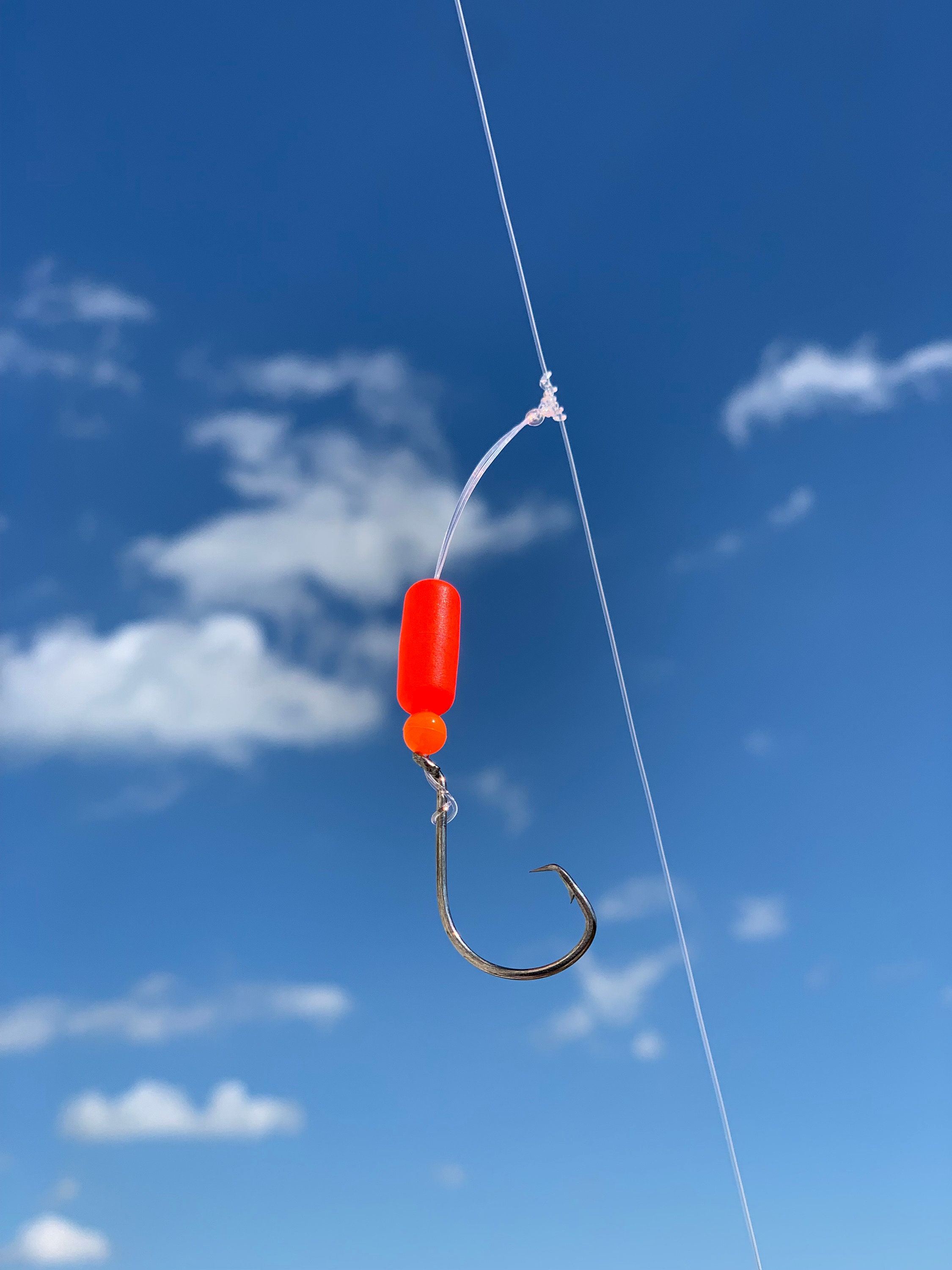 6 Pack 'sand Flea' Pompano Surf Fishing Hi-lo Rig Tied - Etsy