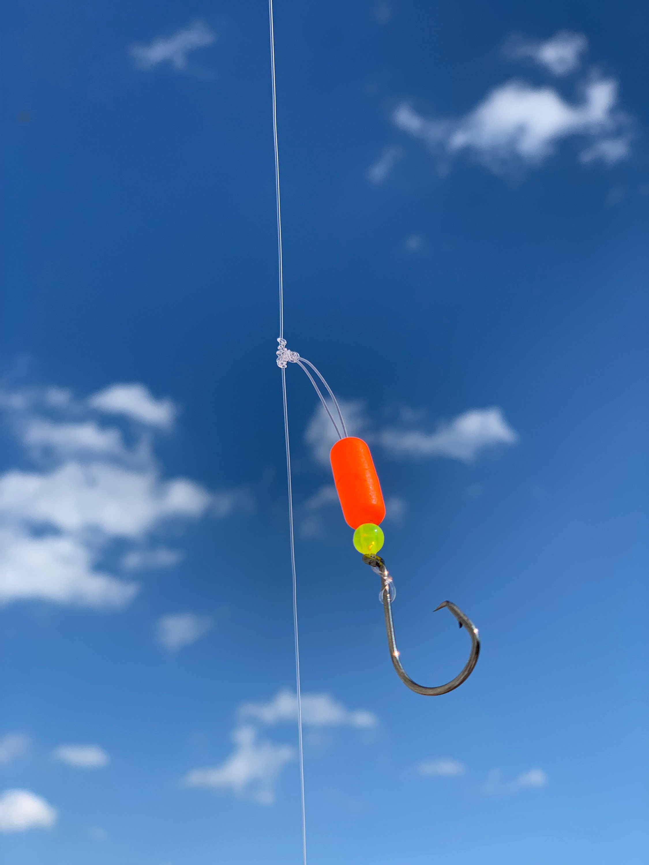 6 Pack 'sand Flea' Pompano Surf Fishing Hi-lo Rig Tied - Etsy