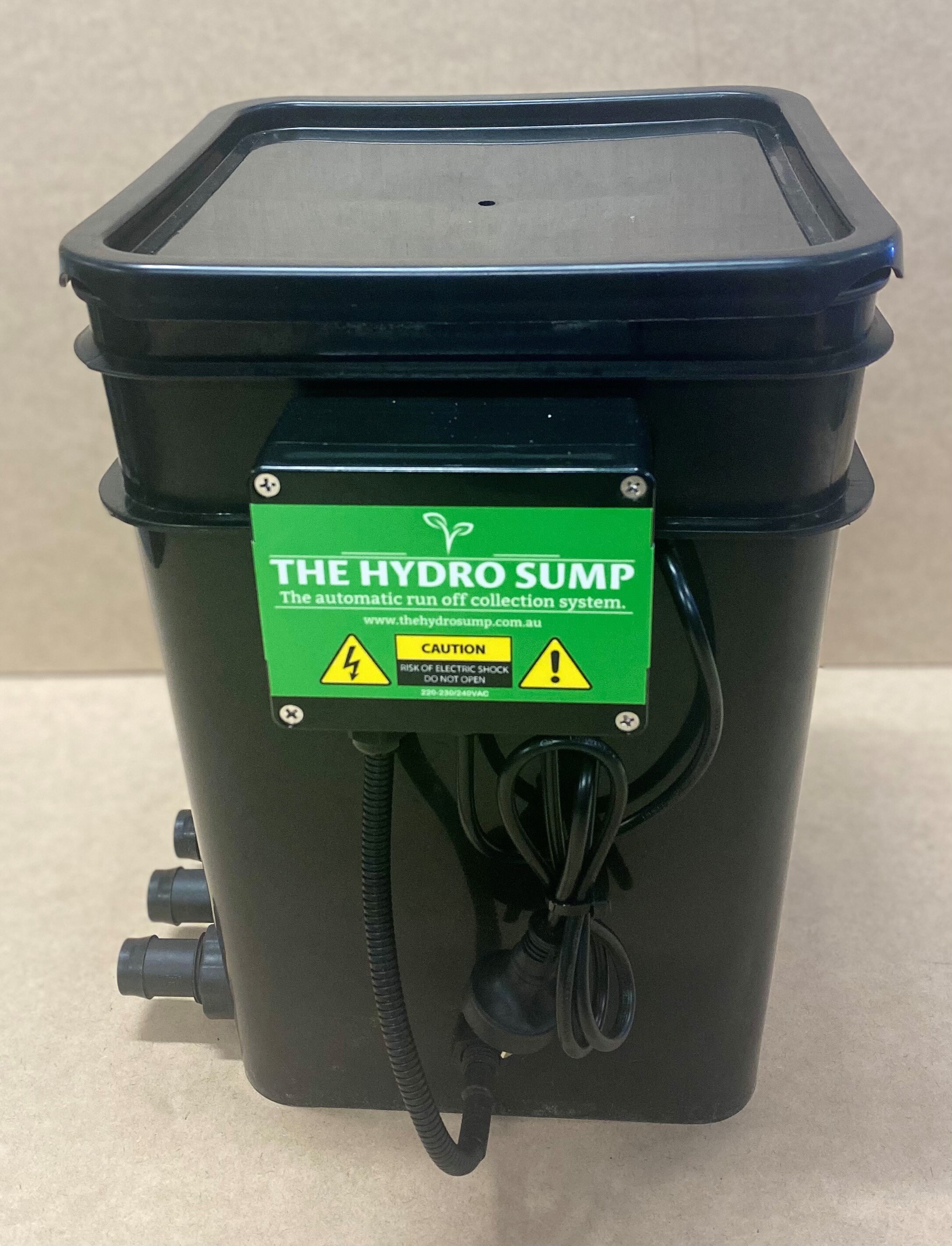 The Hydro Sump. the Automatic Runoff Collection System for Hydroponic ...
