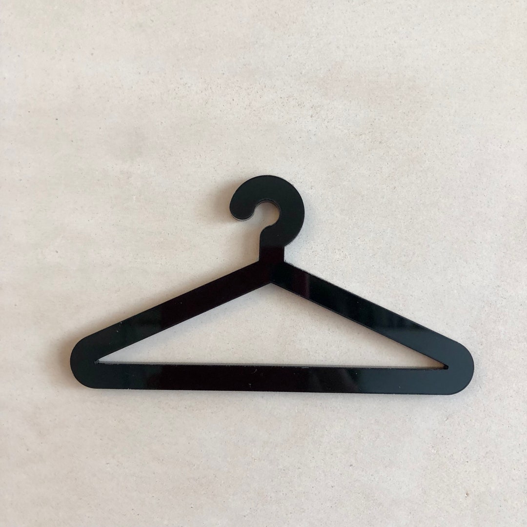 Acrylic Clothes Hanger Sign: Modern Door Symbol - Etsy