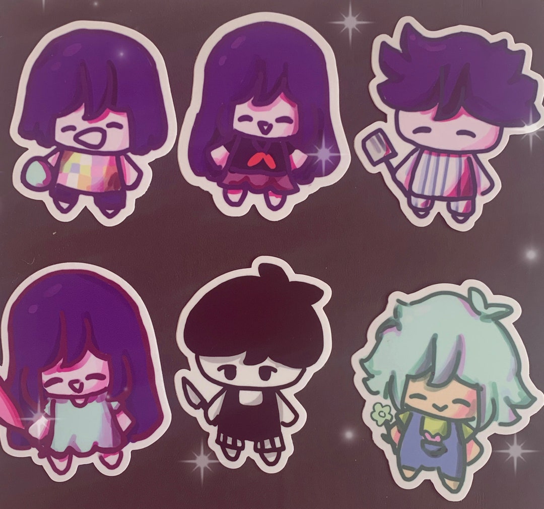 Omori Die Cut Vinyl Stickers - Etsy