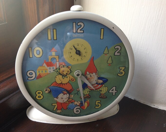 Retro Noddy and Big Ears Alarm Clock - Etsy