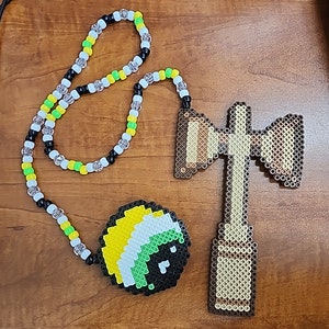 Subtronics Kendama. Kandi Perler Necklace. EDM EDC. Rave.dance ...