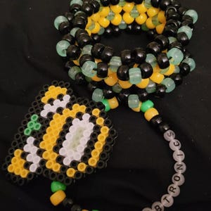 Subtronics Kendama. Kandi Perler Necklace. EDM EDC. Rave.dance ...