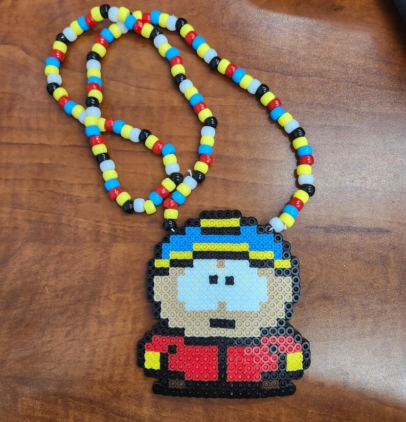 South Park Character Perlers. Kandi Necklace - Etsy