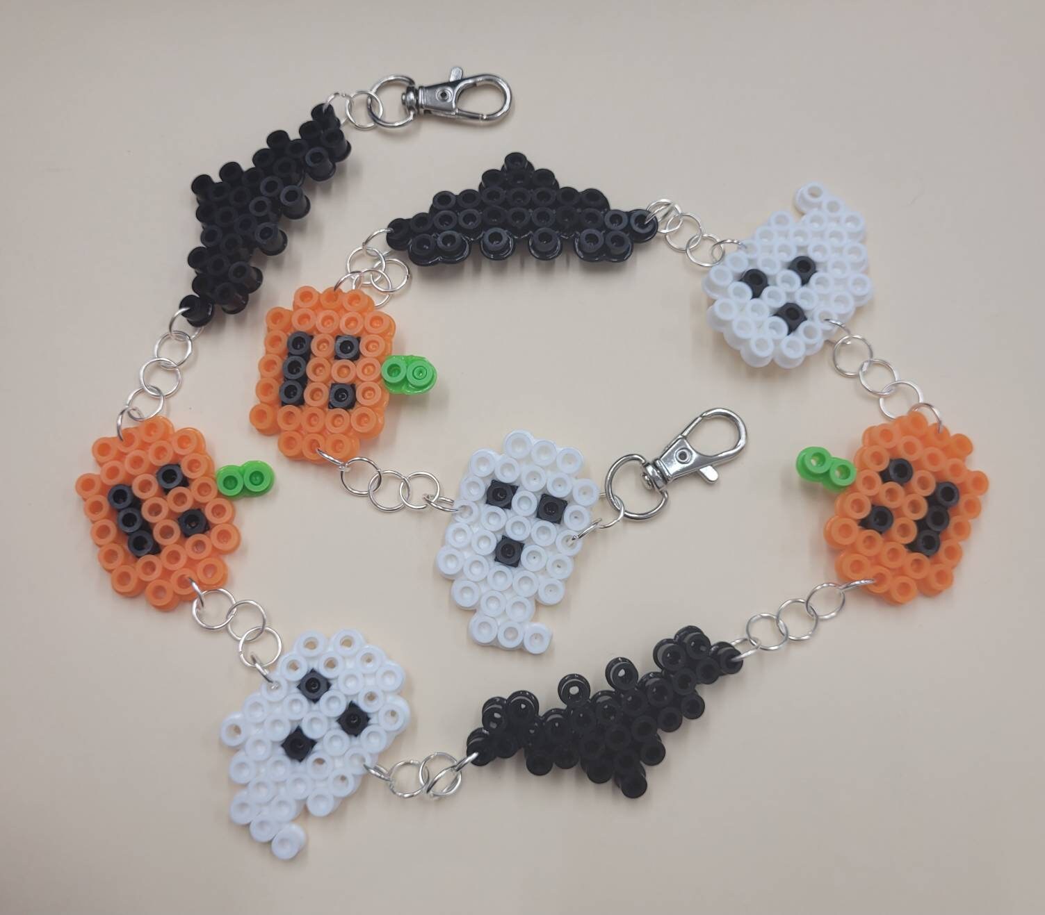 Perler Necklaces and Kandi Singles. Perler Bracelets. Perler Keychains ...