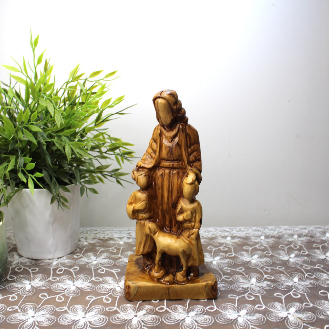 Blessed Moments: Handcrafted Jesus Statue for Christian Home Decor ...