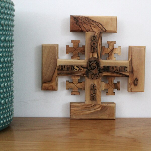 Jerusalem Cross Wall Art - Etsy