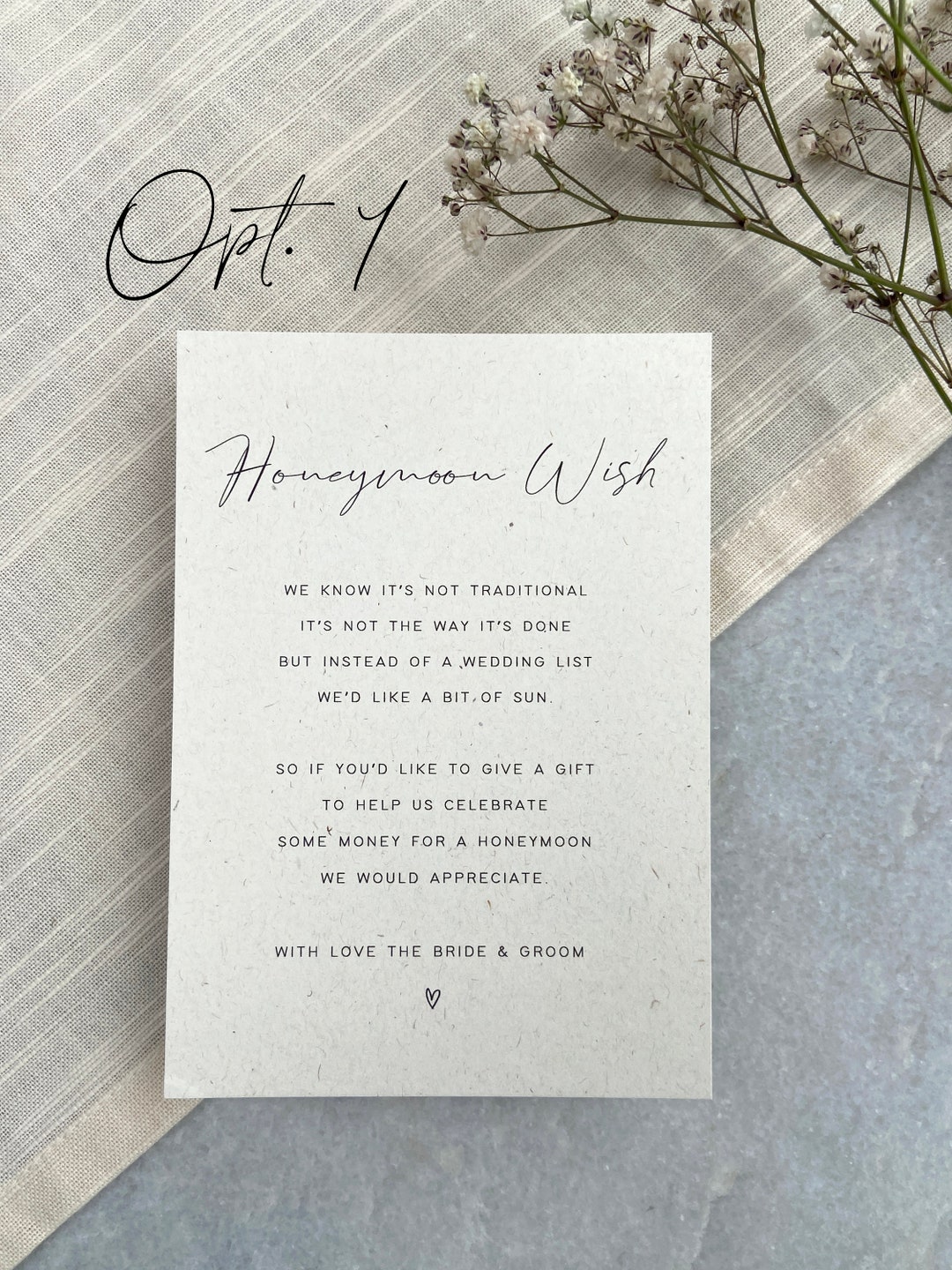 A6 Gift Insert - Etsy