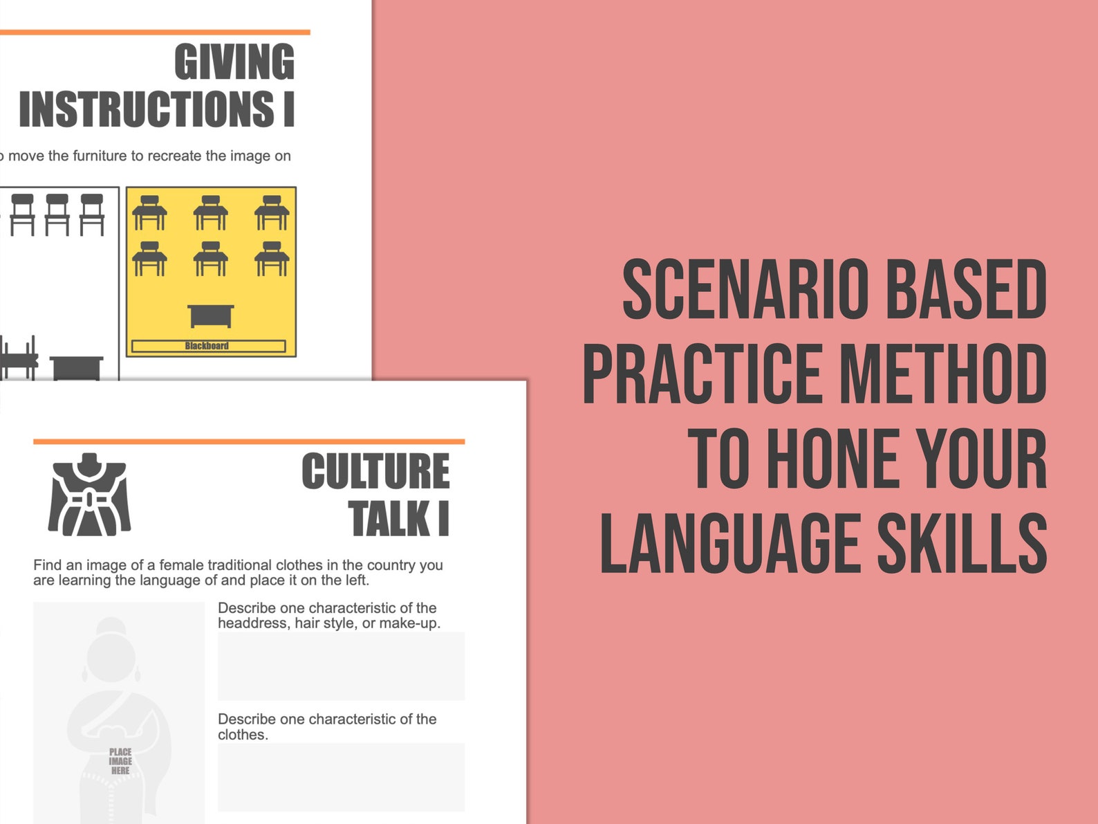 Language Learning Activity Worksheet, Printable Language PDF Book ...