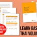 Learn Thai: Basic Thai Phrases, Volume 1 (downloadable PDF) - Etsy