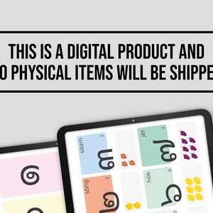 Digital Thai Flashcards Numbers 0-9, Thai Homeschool Printable ...