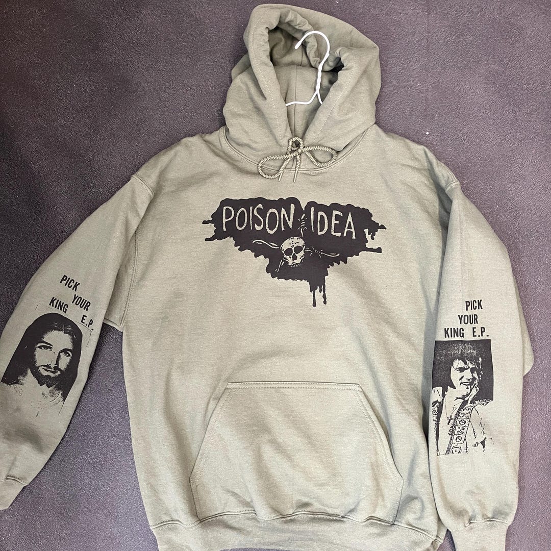 Poison Idea Hoodie - Etsy