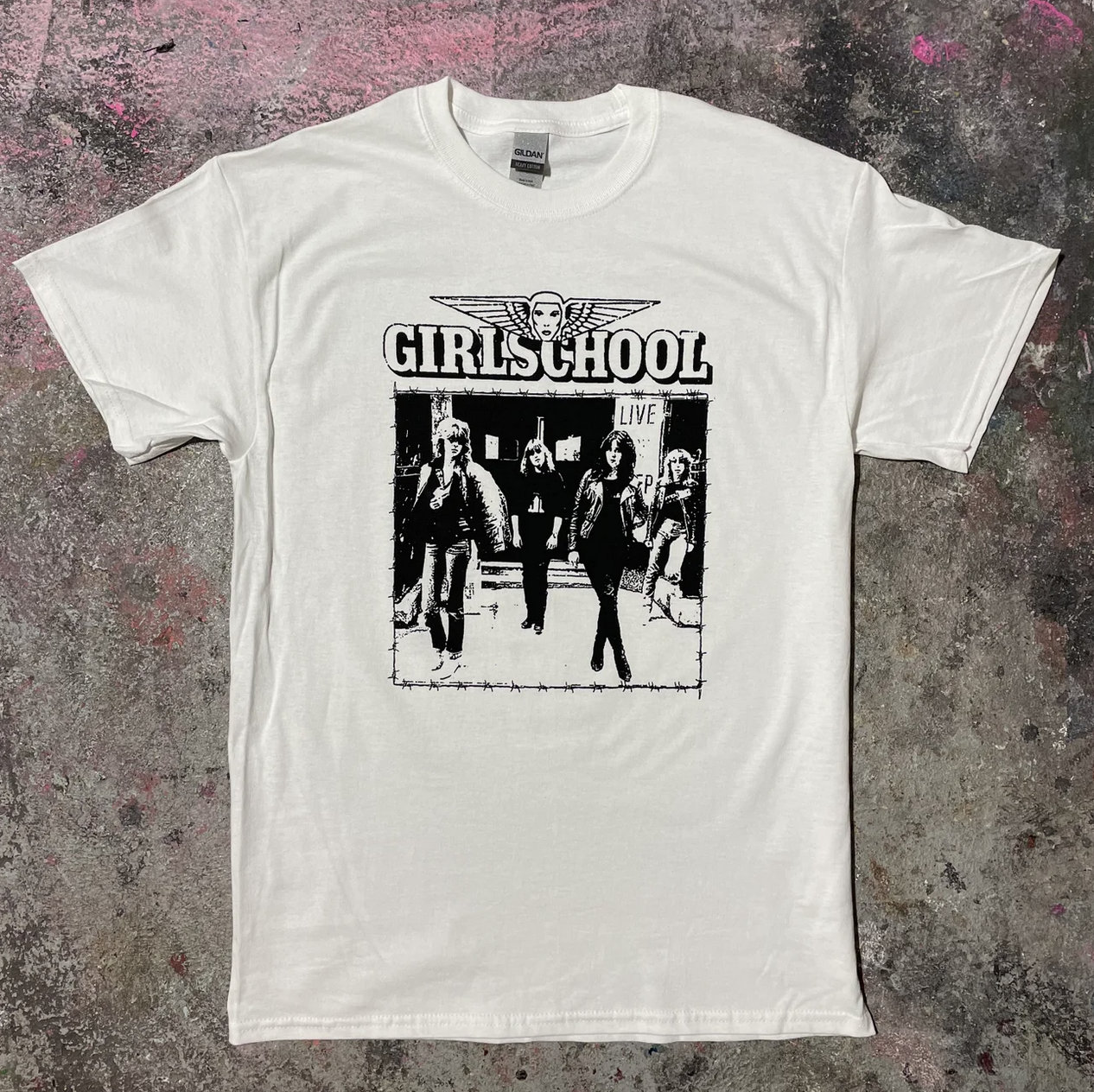 Girlschool Shirt - Etsy UK