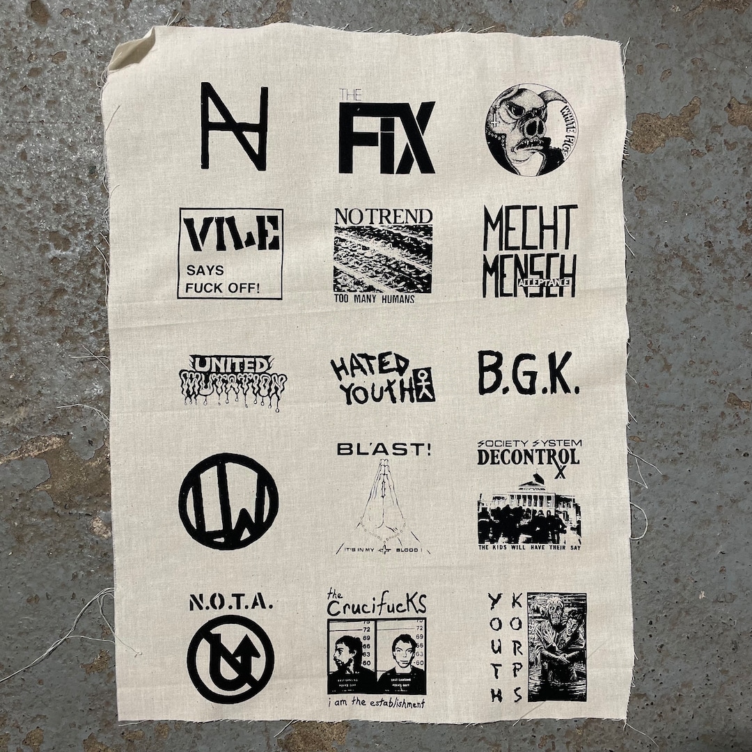 HC Punk Patches - Etsy