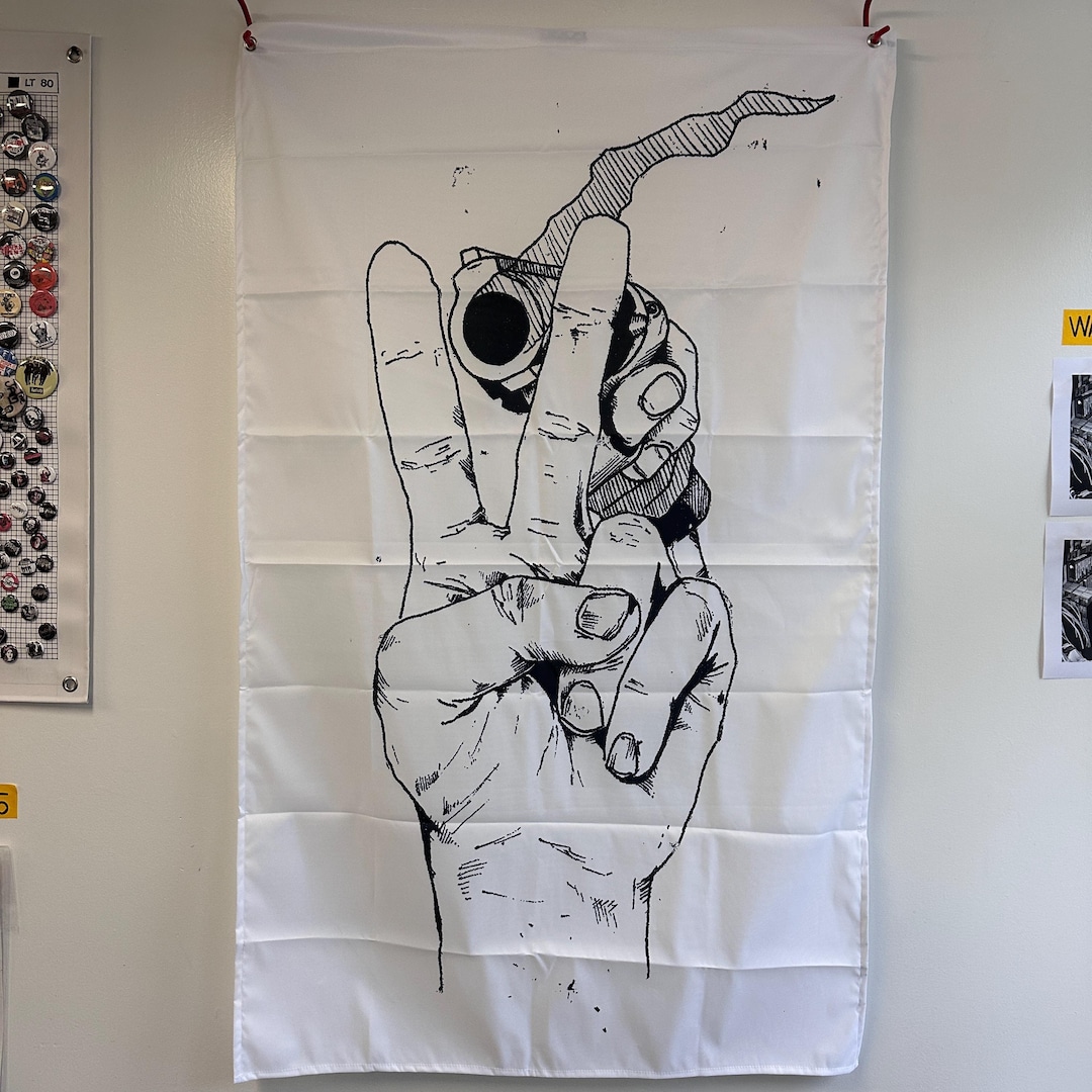 Bootlicker "peace Keeper" Flag - Etsy