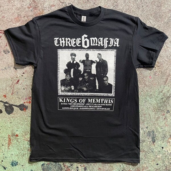 Three 6 Mafia Shirts Etsy