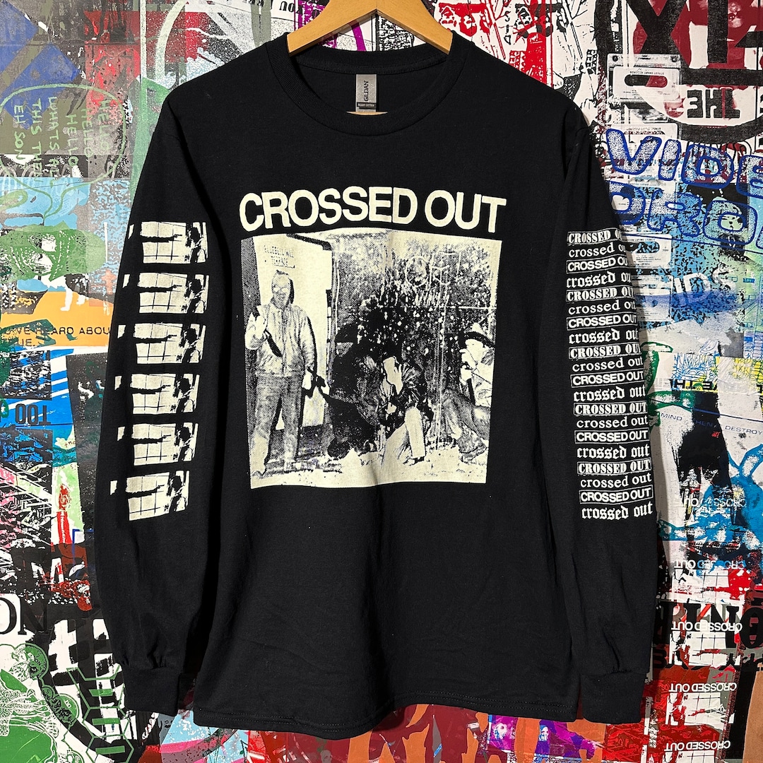 Crossed Out Longsleeve - Etsy