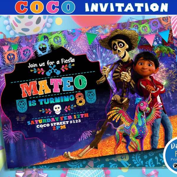 Coco Invitations - Etsy