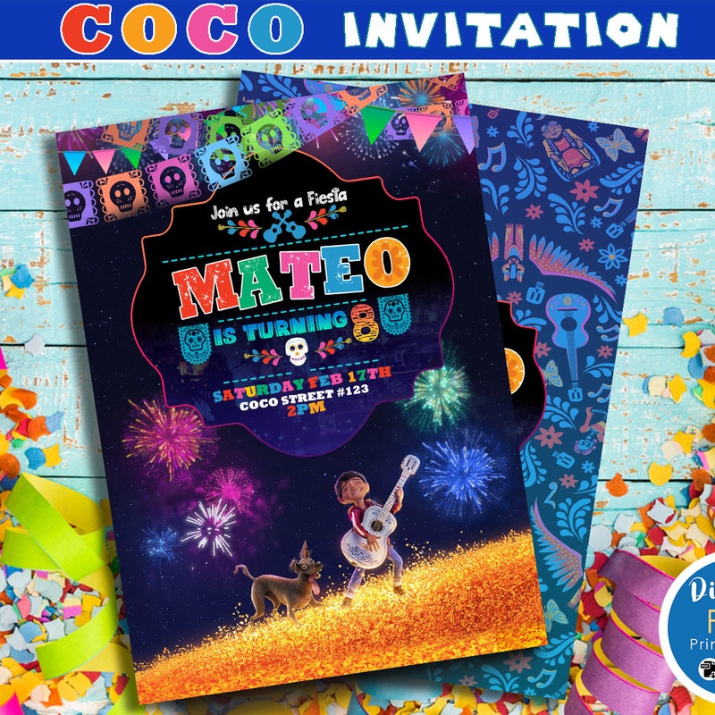 Coco Invitations - Etsy