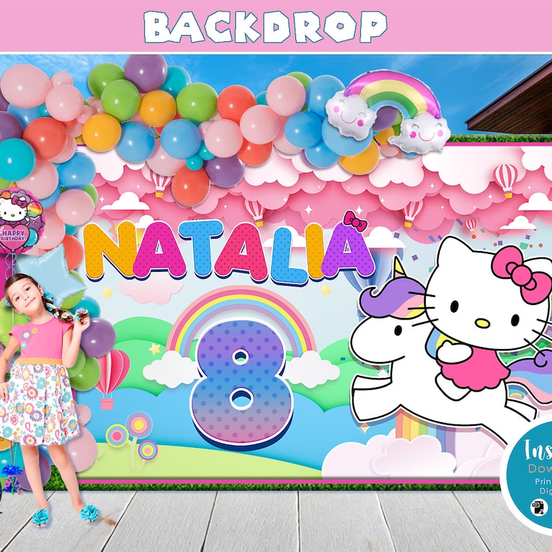 Hello Kittys Banner - Etsy