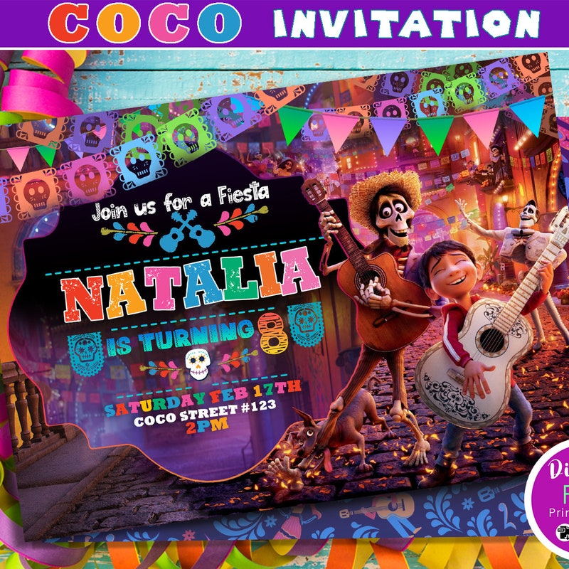 Coco Invitations - Etsy