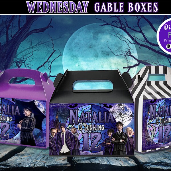 Wednesday Addams Lunch Box - Etsy