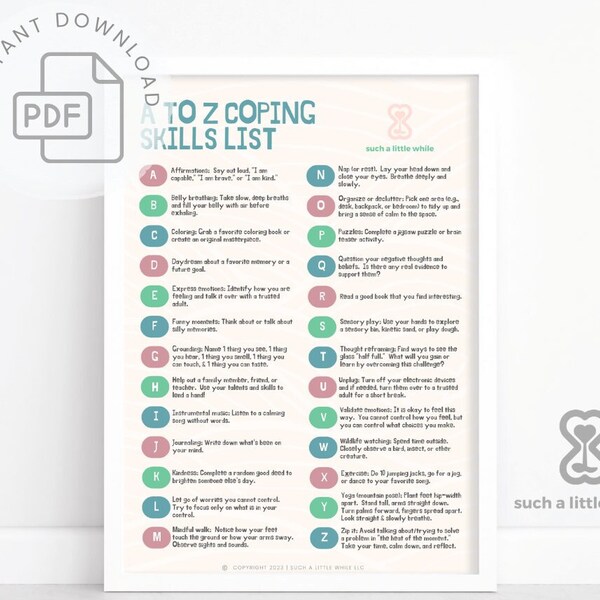 Emotions & Calming Strategies BINGO Bundle: Save on 2 Printable ...