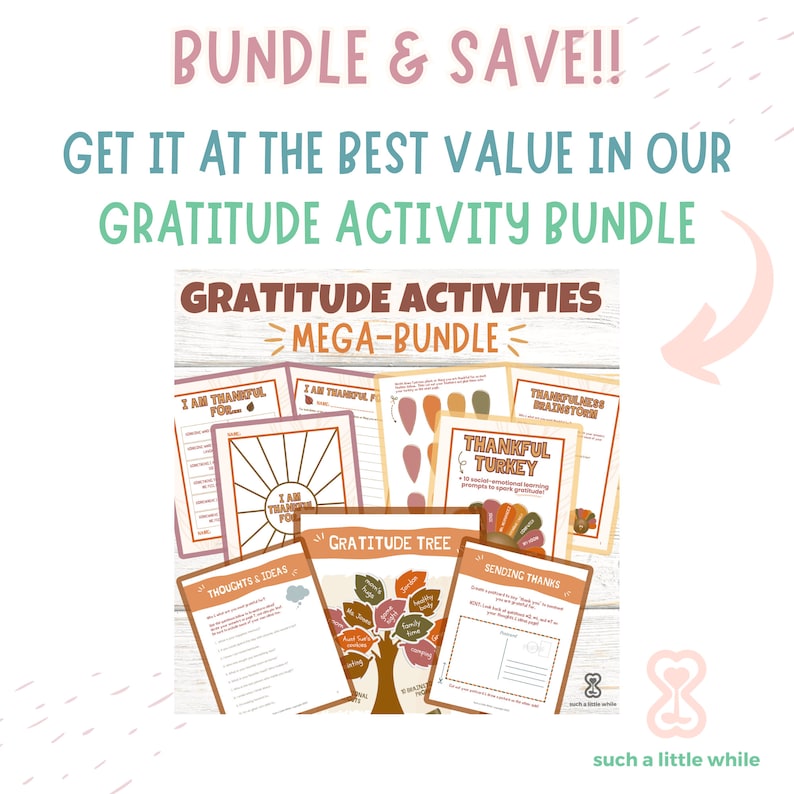 I Am Thankful for Printable Worksheets for Kids | Thanksgiving ...