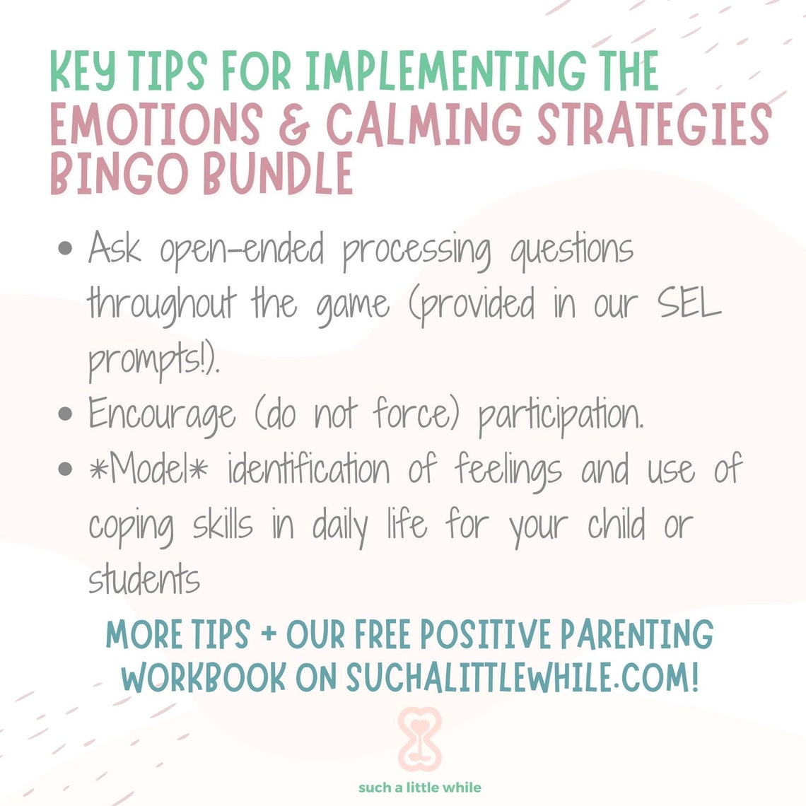 Emotions & Calming Strategies BINGO Bundle: Save on 2 Printable ...