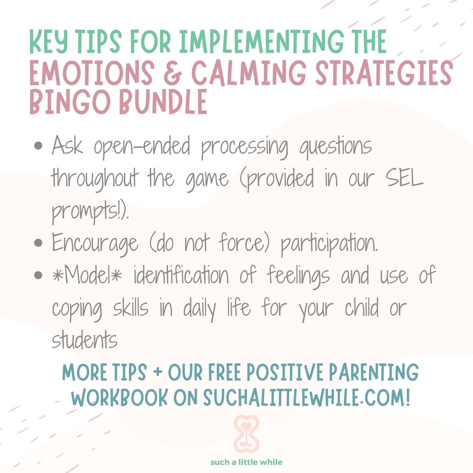Emotions & Calming Strategies BINGO Bundle: Save on 2 Printable ...