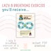 Lazy 8 Breathing Exercise PDF for Kids | Mindful Breathing Activity for ...