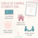 Circle of Control for Kids Printable Template & Activities | Sphere of ...