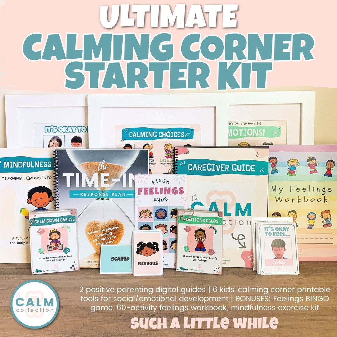 ULTIMATE Calm Down Corner Printables Kit | Social & Emotional Learning ...