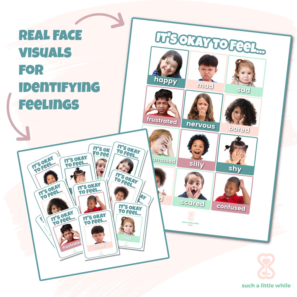 Calm Down Corner Printable Kit for Kids INSTANT PDF DOWNLOAD - Etsy