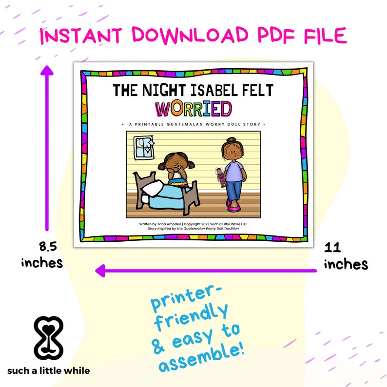 Printable Guatemalan Worry Doll Story PDF for Kids | Worry Doll Legend ...