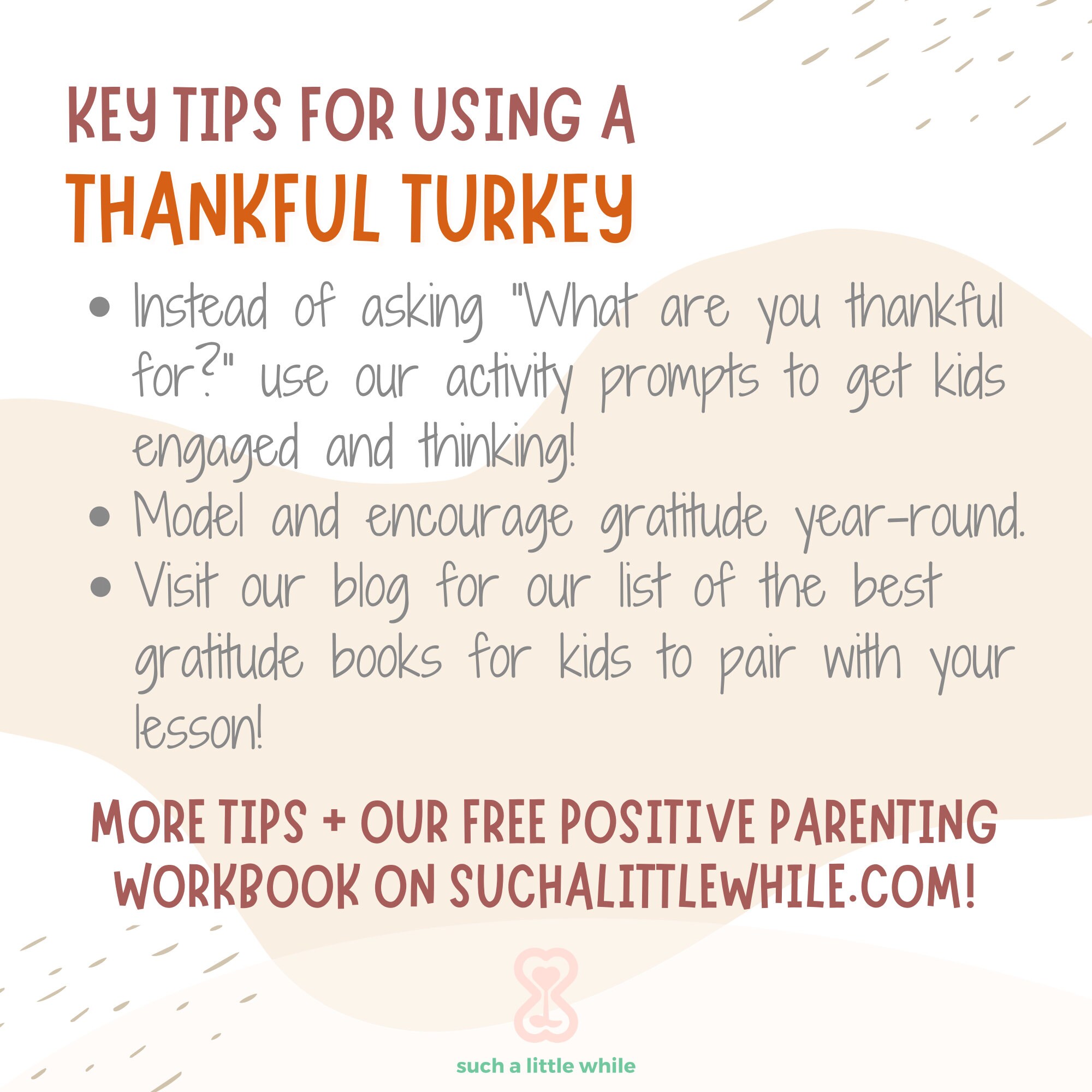 Thankful Turkey Printable Activity Kit PDF With Thanksgiving Gratitude ...