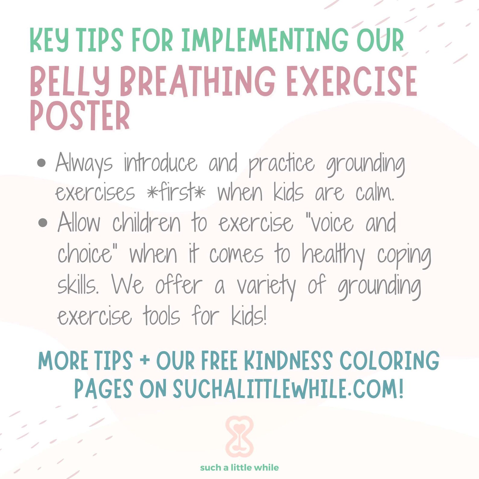 Belly Breathing Exercise PDF for Kids | Diaphragmatic Breathing Visual ...