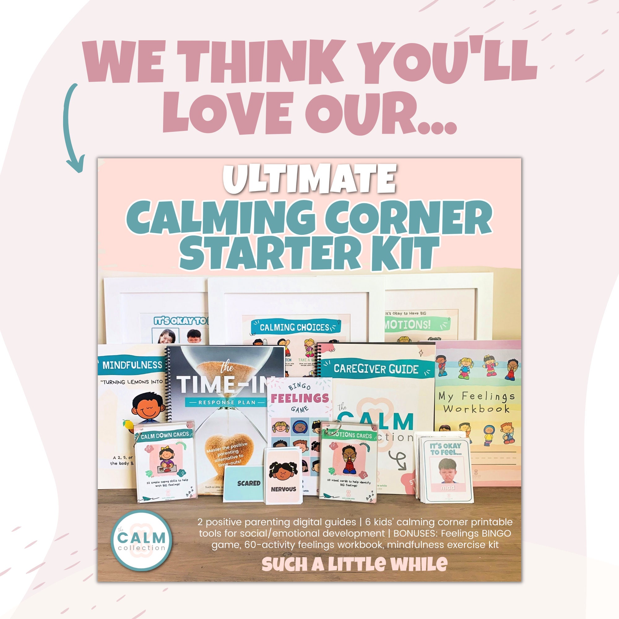 Calming Corner Sign Printables Classroom Decor School Counselor Calm ...