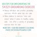 54321 Grounding PDF Exercise for Kids Poster | 5 Senses Grounding ...