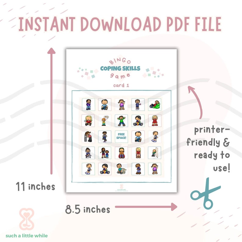 Emotions & Calming Strategies BINGO Bundle: Save on 2 Printable ...