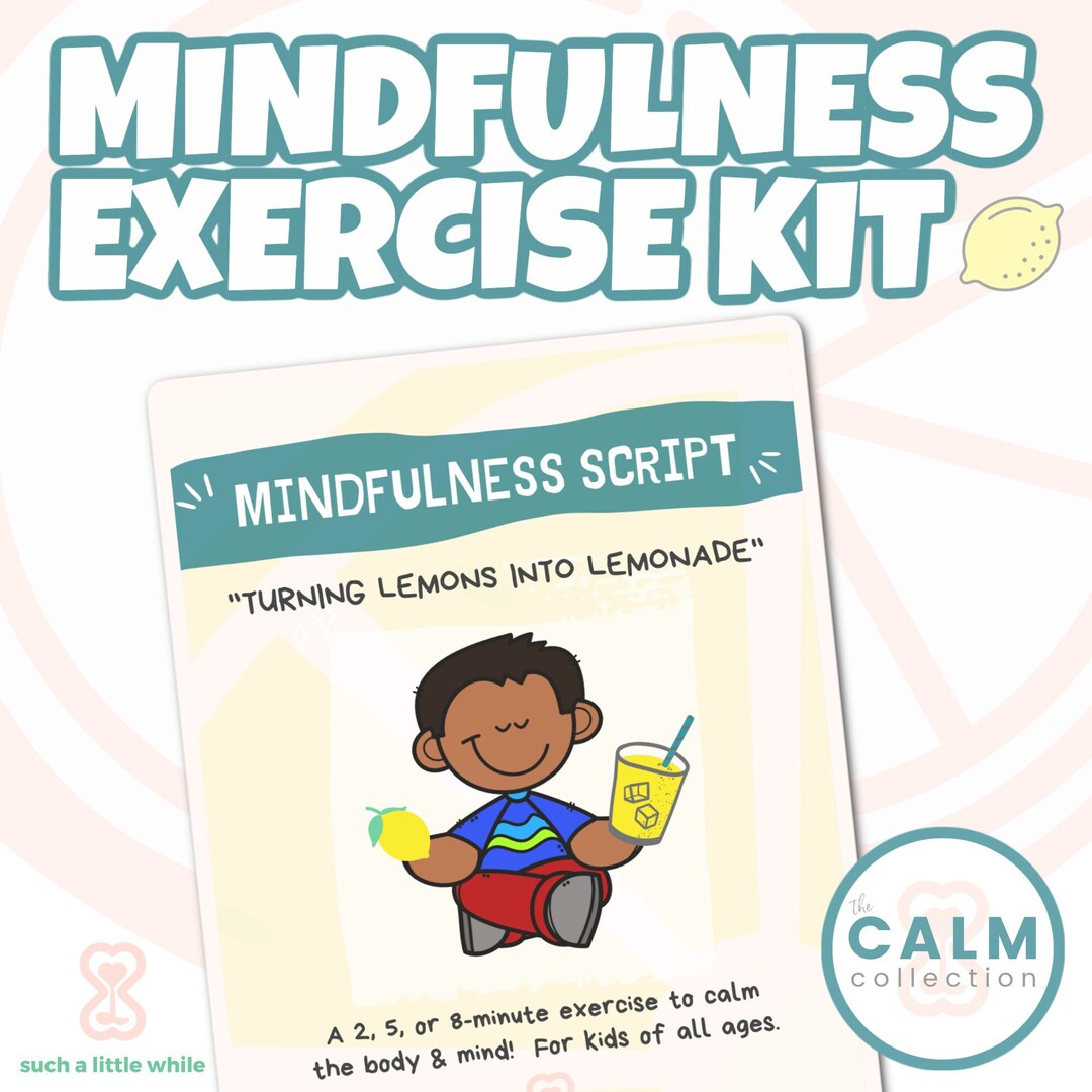 Mindfulness Exercise for Kids | Parent & Teacher Scripts | PRINTABLE ...