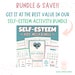 Self-esteem Bingo Game Printable PDF for Elementary & Middle School SEL ...