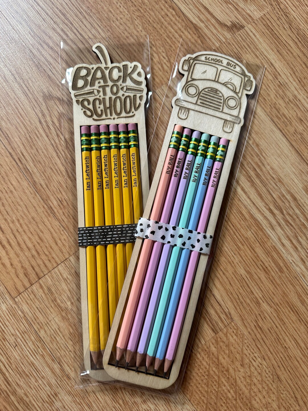 Custom Pencil Set - Etsy