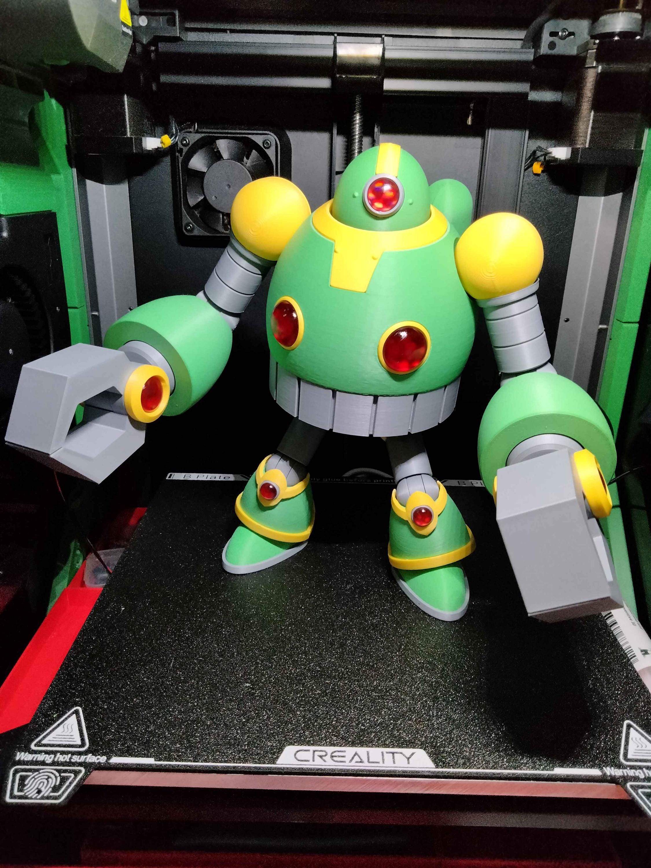 3D Printed RT-55J Mini-boss Robot Mega Man X - Etsy