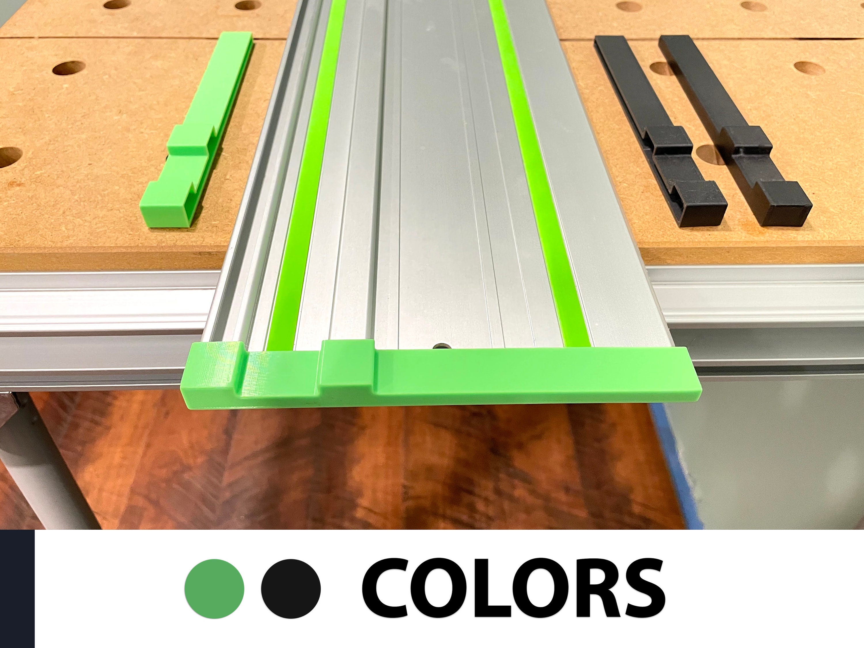 Festool Track Saw Rail Protective Caps for Single Guide Rail Set of 2 ...