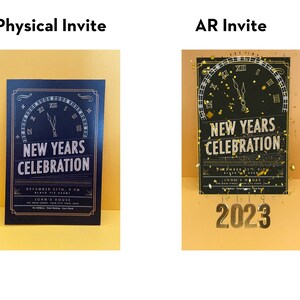 Custom Party DIGITAL Augmented Reality AR Invitation - Etsy