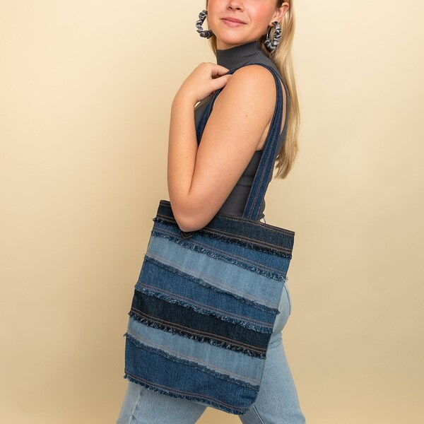 Upcycled Tote Bag - Etsy