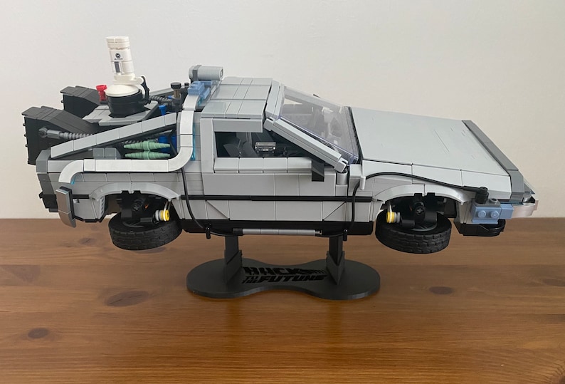 Lego Back to the Future Delorean Stand 10300. - Etsy