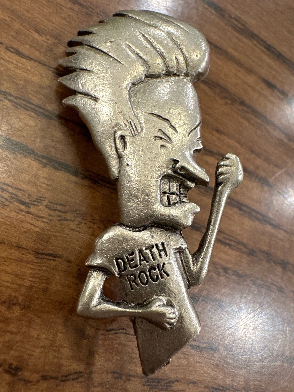 Vintage 1993 MTV Beavis “death Rock” 2” Pin - Starline Manufacturing ...